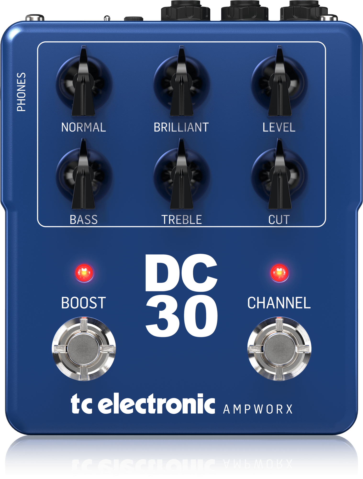TC ELECTRONIC DC30 PREAMP - двухканальный гитарный преамп/предусилитель, винтажная серия
