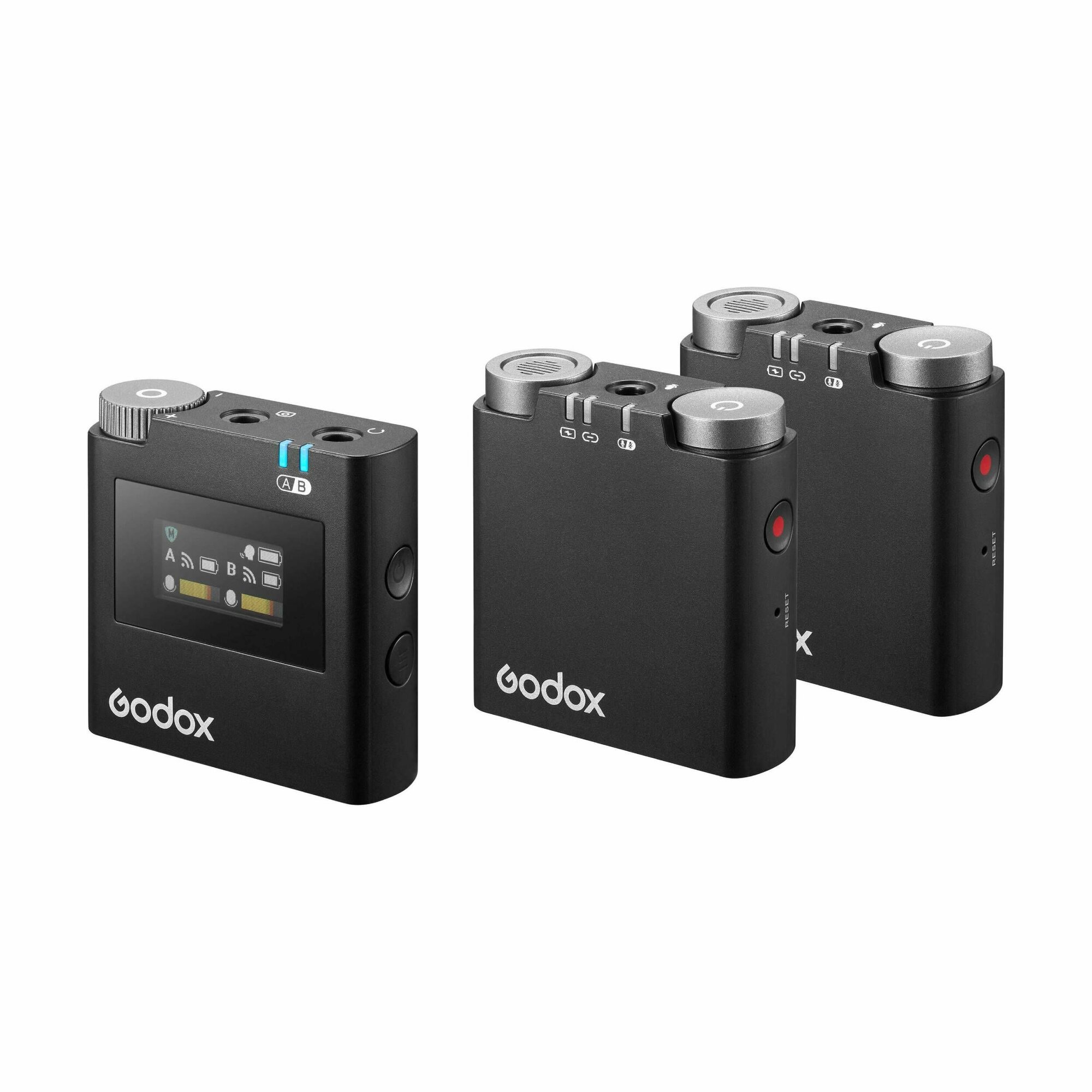 Радиосистема Godox Virso M2, для подкастов, радио, телевидения, черная