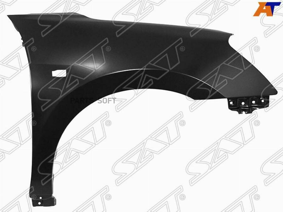 Крыло переднее Nissan Almera 12-19 / Bluebird Sylphy 05-12 (Справа/ Под поворот(ы)) Sat арт. ST-DT08-016-A1