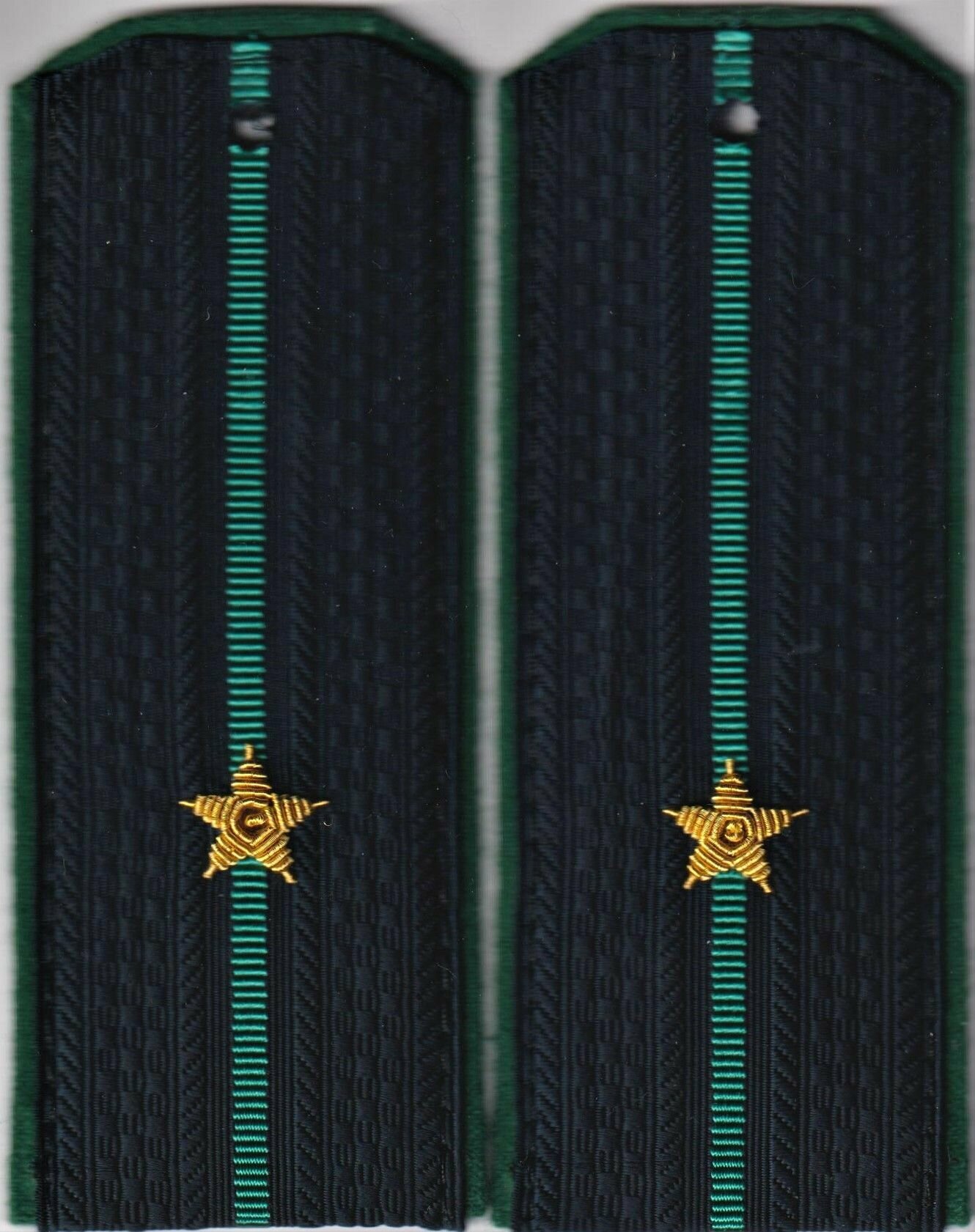 Погоны ПС ФСБ (пограничная служба) на китель, младший лейтенант