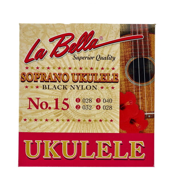 LA BELLA 15 Струны для укулеле сопрано