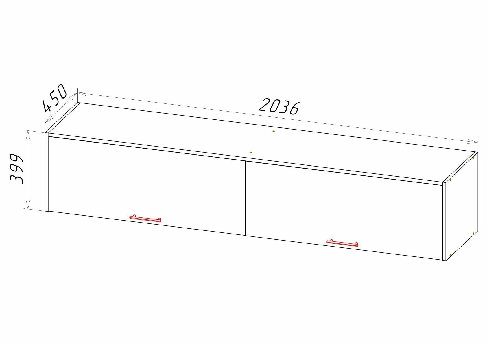 Антресоль для Киль, Фюрт Элегант 160 см, высота с Антресолью 250 см Венге магия