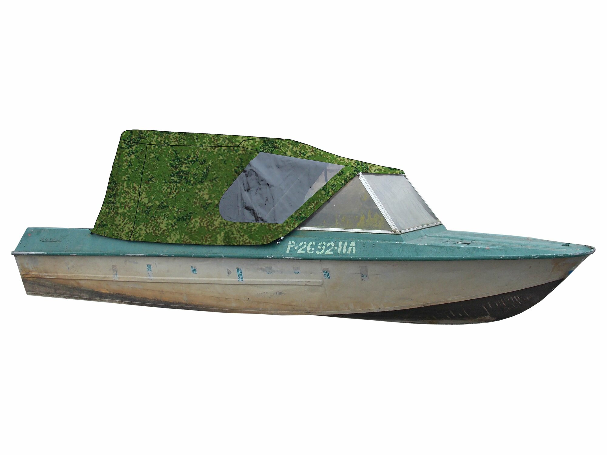 Крым. Тент ходовой на штатное стекло и штатные дуги