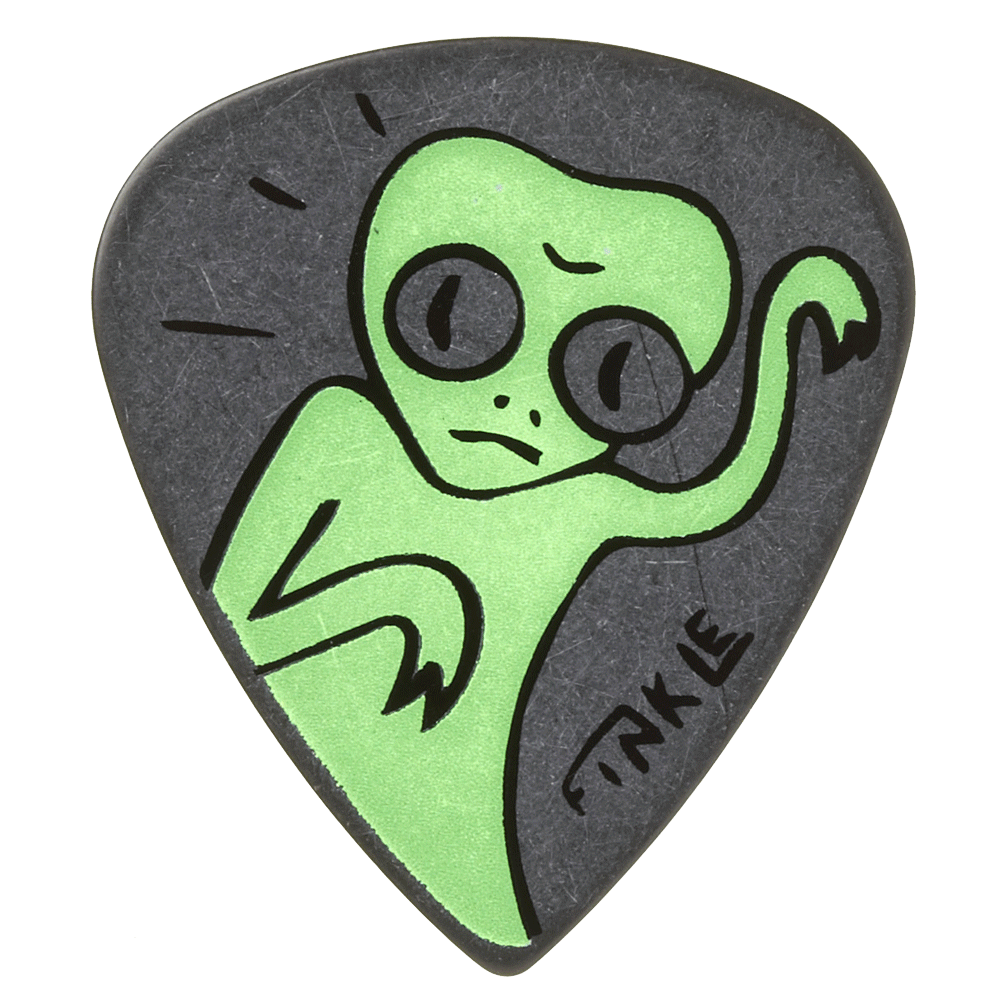 Медиатор Pickboy Lizard Man Pick GPLM, черный, 0.8 мм, 1 шт.