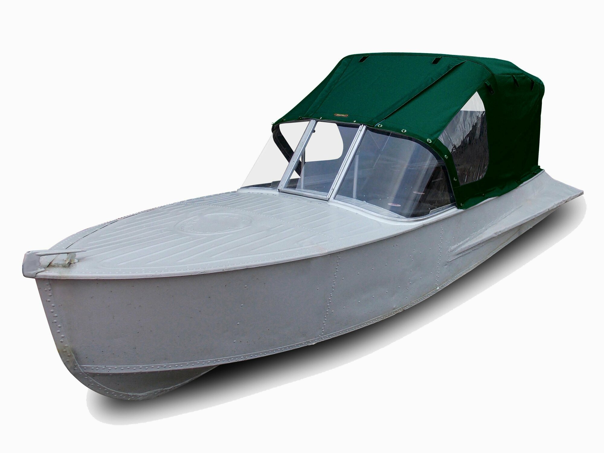 Казанка-1. Стекло с калиткой, тент, дуги, крепление. Комплект