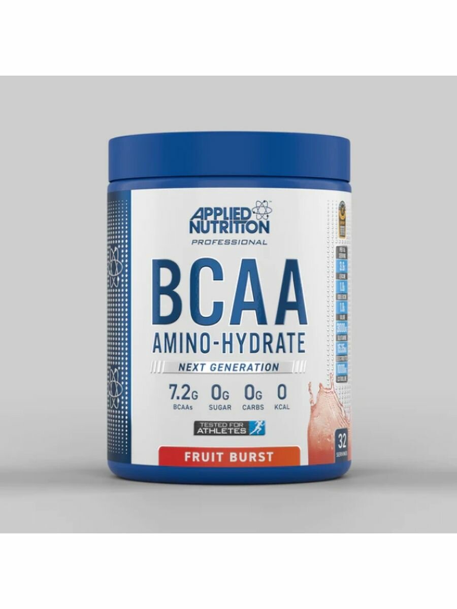 Спортивное питание Applied Nutrition BCAA Amino Hydrate, фруктовый пунш, без сахара