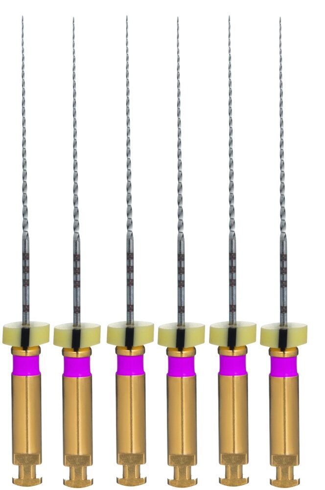 UltraPathFiles (патфайлы), 31мм, №013, машинные файлы, никель-титан, 6 шт. Eurofile