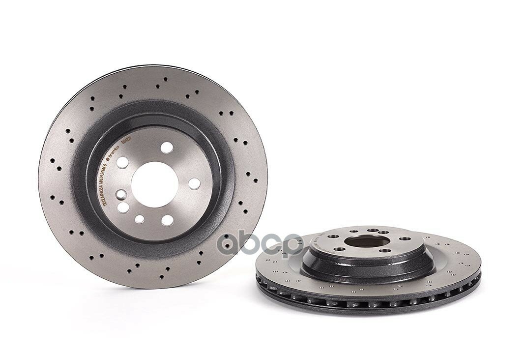 Диск тормозной MERCEDES-BENZ S-CLASS (W220) S 55 AMG Kompressor (220.074, 220.174) 2002-2005 шт. Brembo арт. 09. B842.21