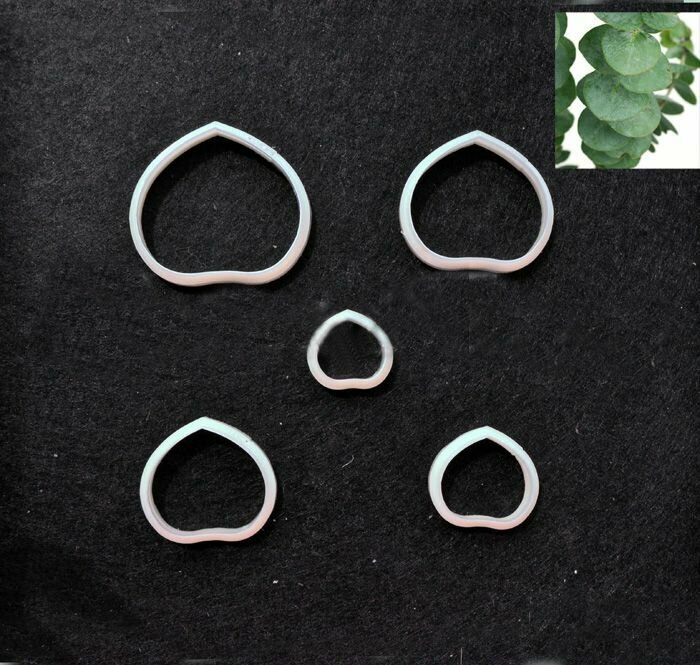 Пластиковые каттеры листьев Эвкалипта 3