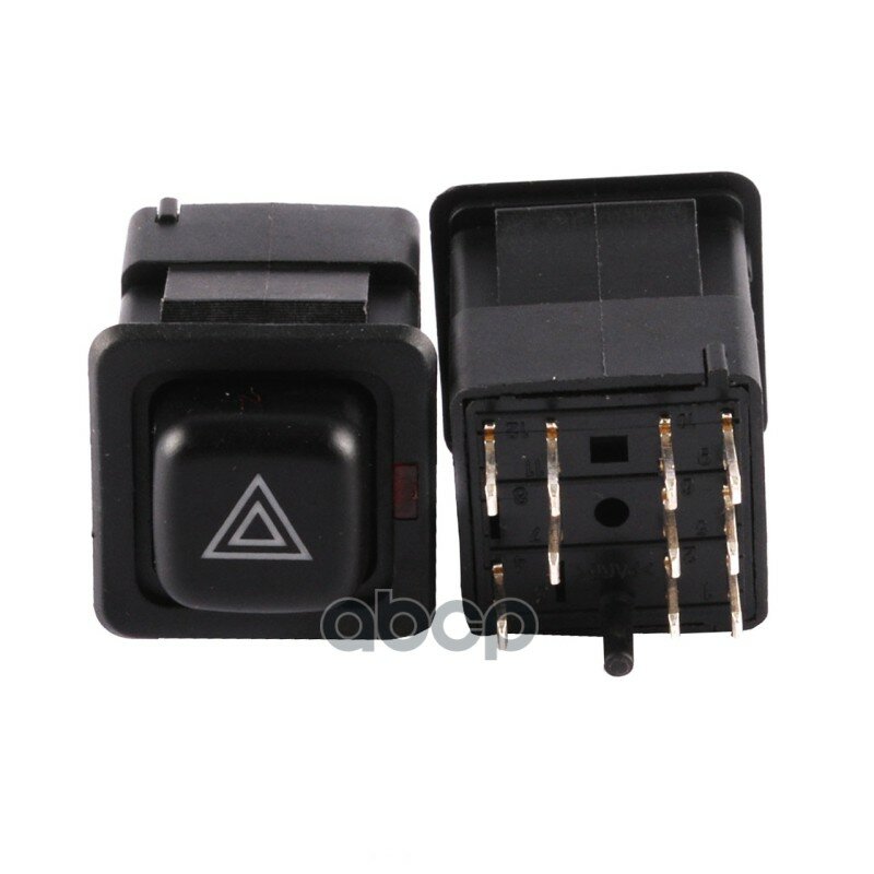 Выключатель кнопка ВАЗ-2108,2109 аварийной сигналиции АВАР Avar арт. 375.3710-01.03М