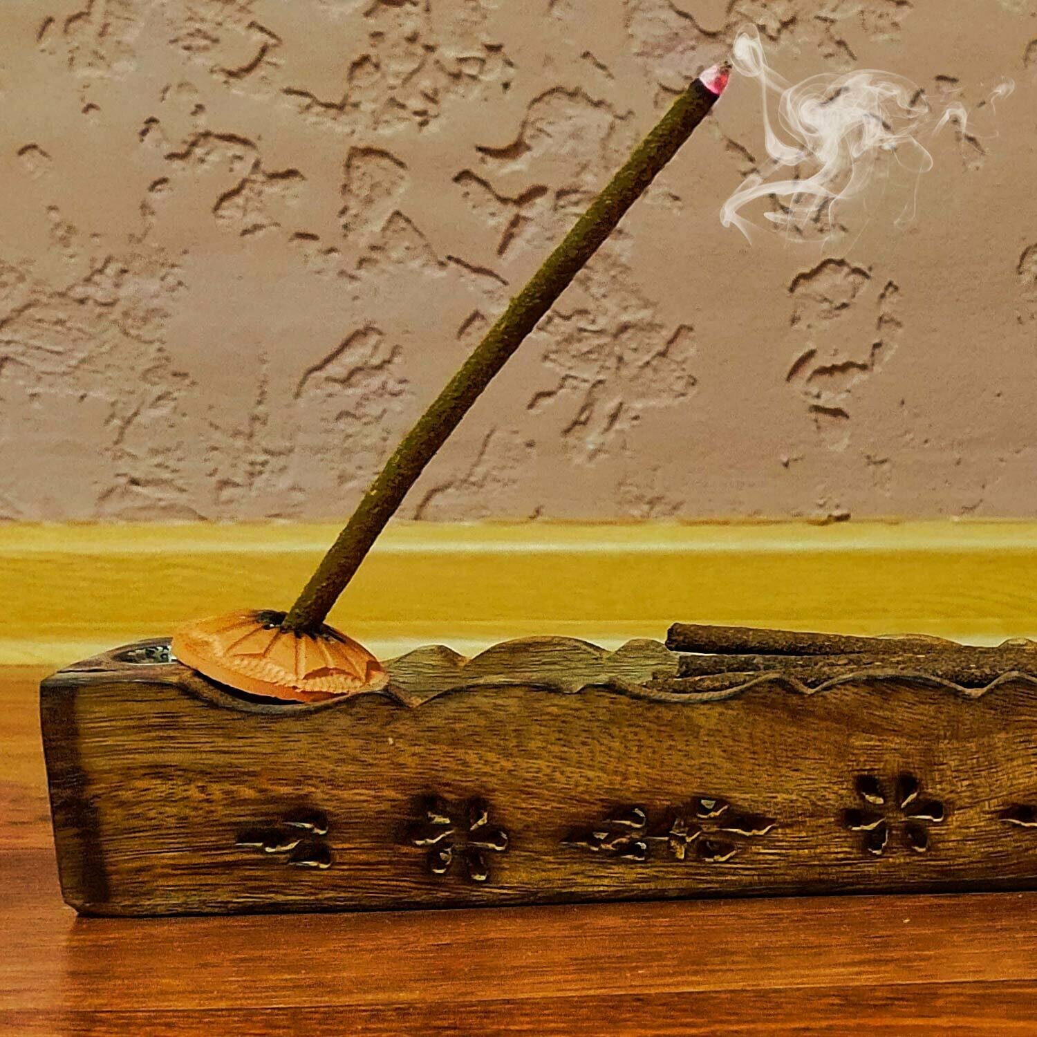 Алтайские травяные натуральные благовония полынь, можжевельник, кедр - 12 палочек Благовония оберег без подставки