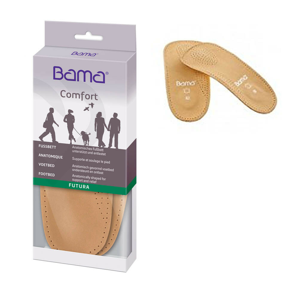 Бама Комфорт Стельки 2/3 Футура женские коричневые, размерные. (37)
