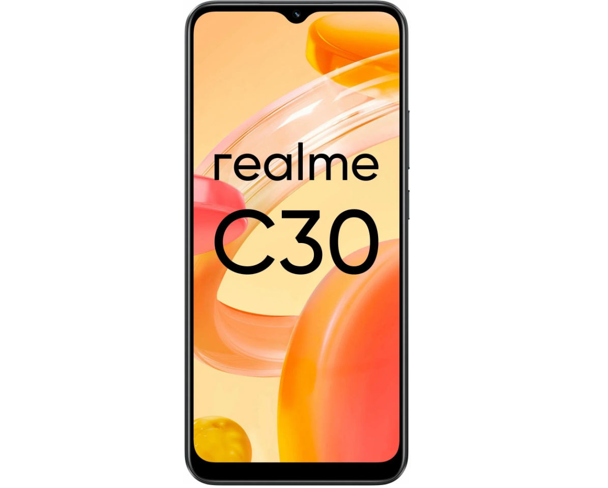 Смартфон realme C30 2/32 ГБ RU, Dual nano SIM, черный — купить в ...