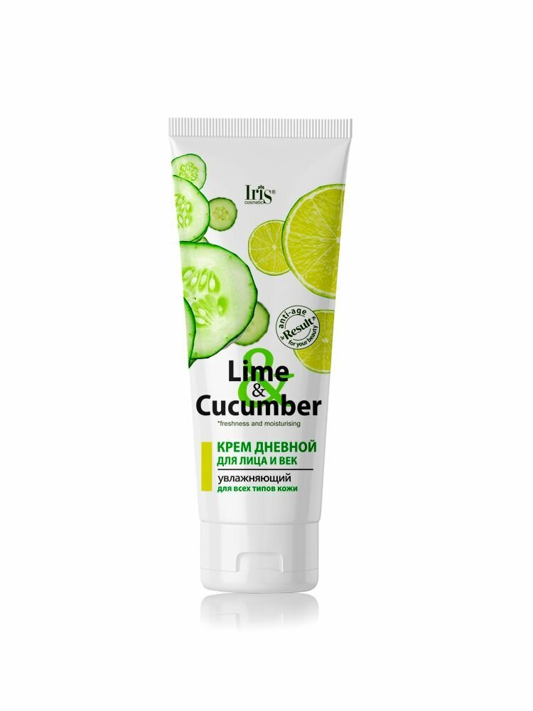 Iris Cosmetic Крем Lime&Cucumber дневной для лица и век, 75 мл