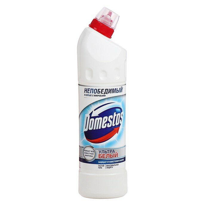 Чистящее средство Domestos для унитаза, Ультра Белый, 750 мл (67604960)