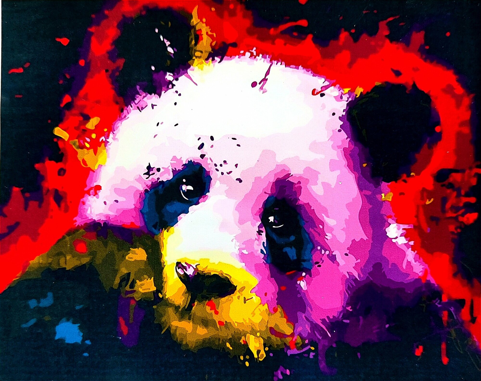 Картина по номерам Африка, Египет, джунгли, космос панда, сафари, Попарт , абстракция, от бренда Paintboy