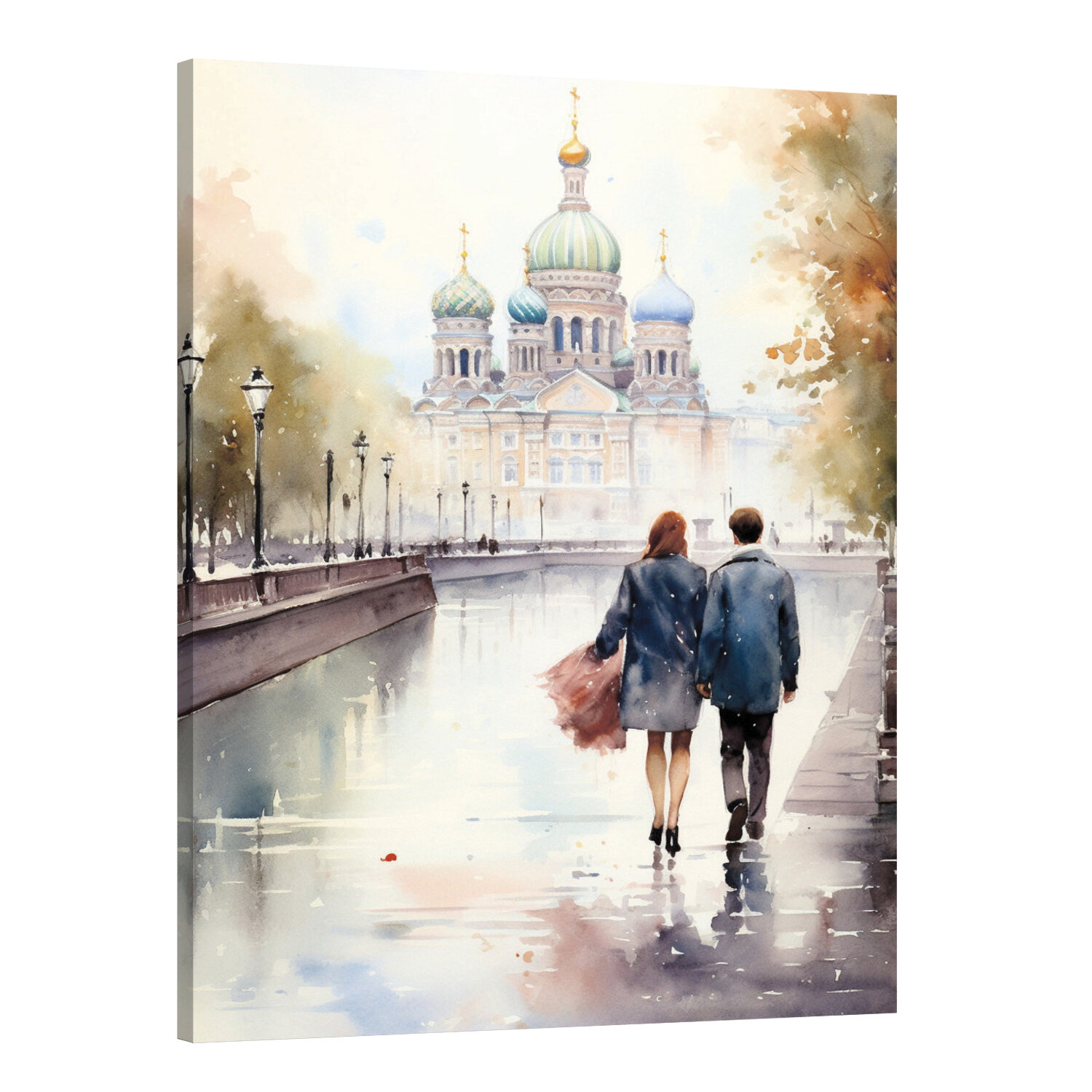 Интерьерная картина 50х70 "Питерский ветер"