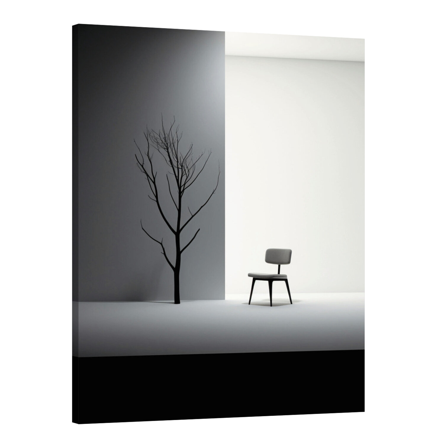 Интерьерная картина 50х70 "Одиночество эстетического взгляда"