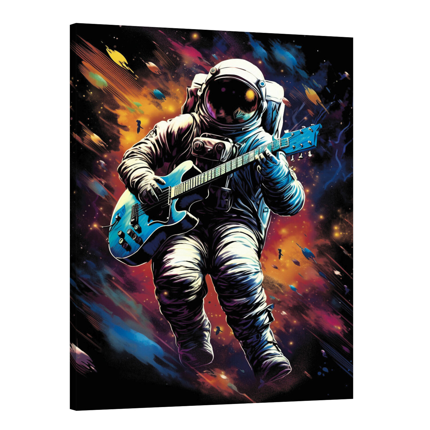 Интерьерная картина 50х70 "Звук Безграничного Космоса"