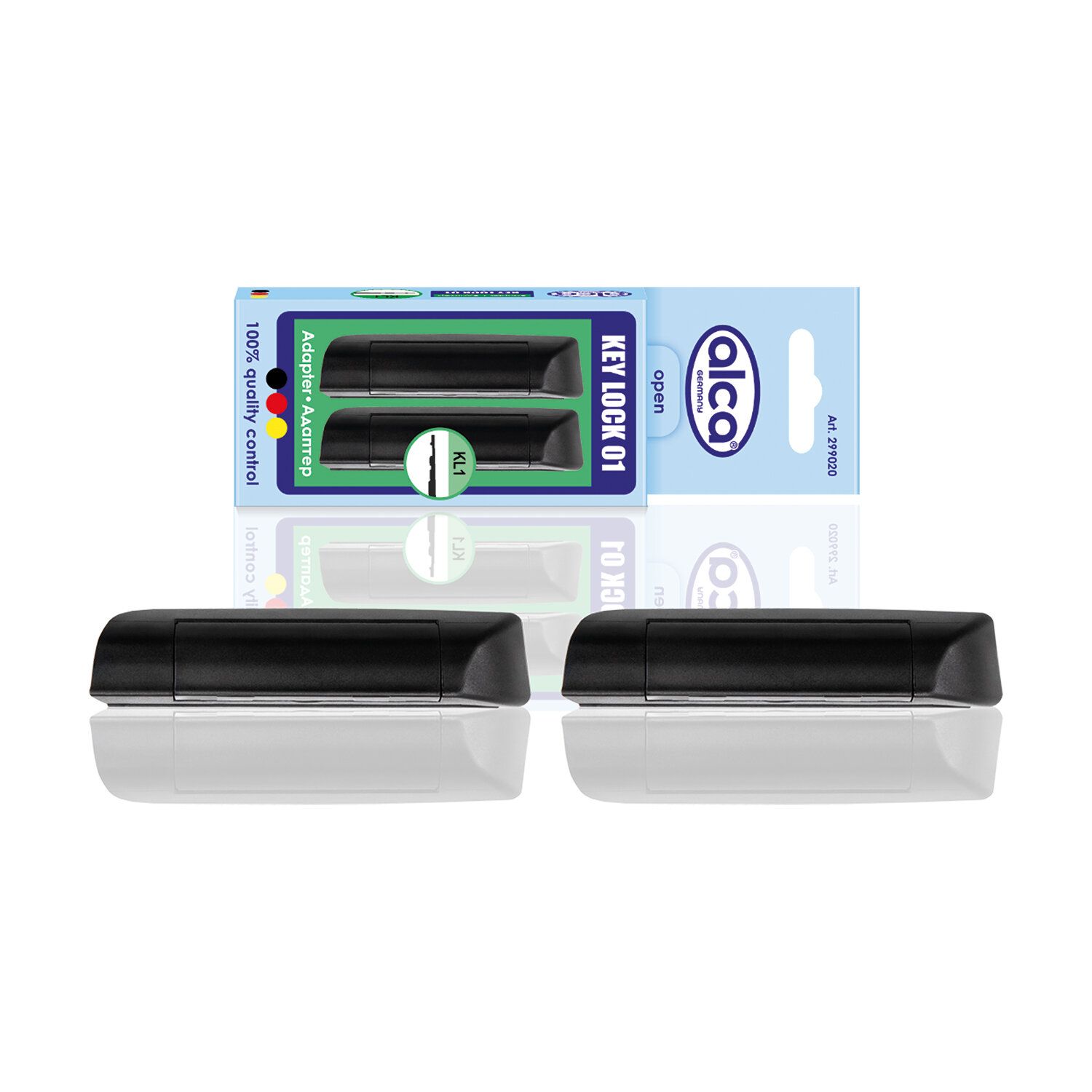 Адаптер KEY LOCK , AERO CLIP - переходник для щеток стеклоочистителя Alca и Heyner