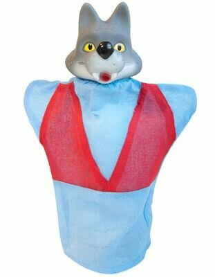 Кукольный Театр БиБаБо Сказка за сказкой. Волк (1 герой, кукла-перчатка, в ассортименте) (в пакете)