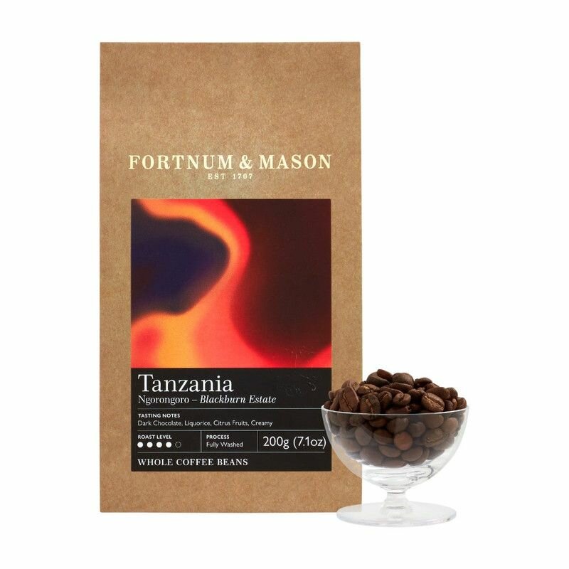Кофе в зернах Fortnum&Mason Tanzania Blackburn Estate (2*200 г)