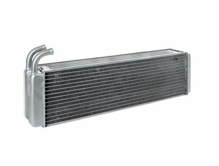 Радиатор отопителя УАЗ-469 патрубки d 16 мм (2-х ряд.) алюминиевый