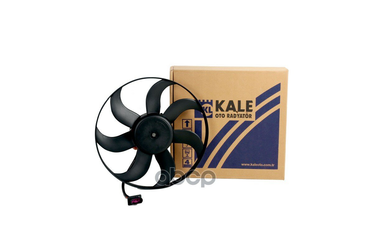 Вентилятор радиатора VW Polo (10-)/Skoda Rapid (12-) KALE арт. 414900