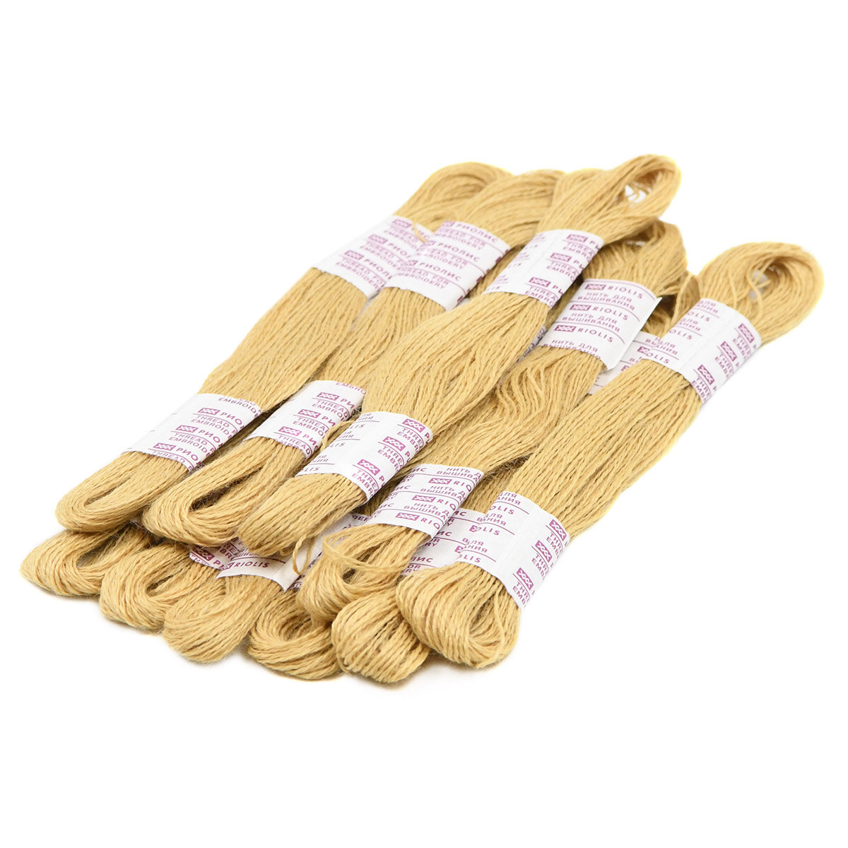Мулине нитки для вышивания Риолис, 20 м*10 шт (шерсть, акрил), цвет 363