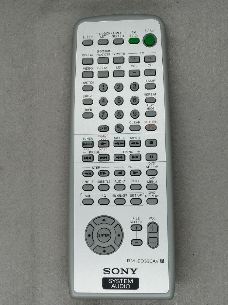 Оригинальный Пульт д-у Sony RM-SD390AV