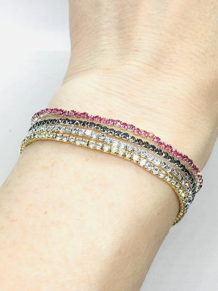 Набор браслетов, кристалл