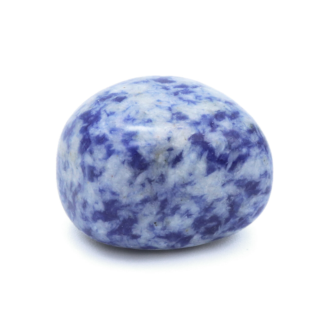 Содалит голубой галтовка, натуральный камень/минерал (10-15 г, 15-20 мм)