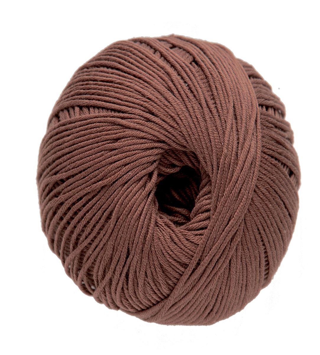 Пряжа "DMC" 302 Natura Just Cotton 100% хлопок 50 г 155 м N41 коричневый