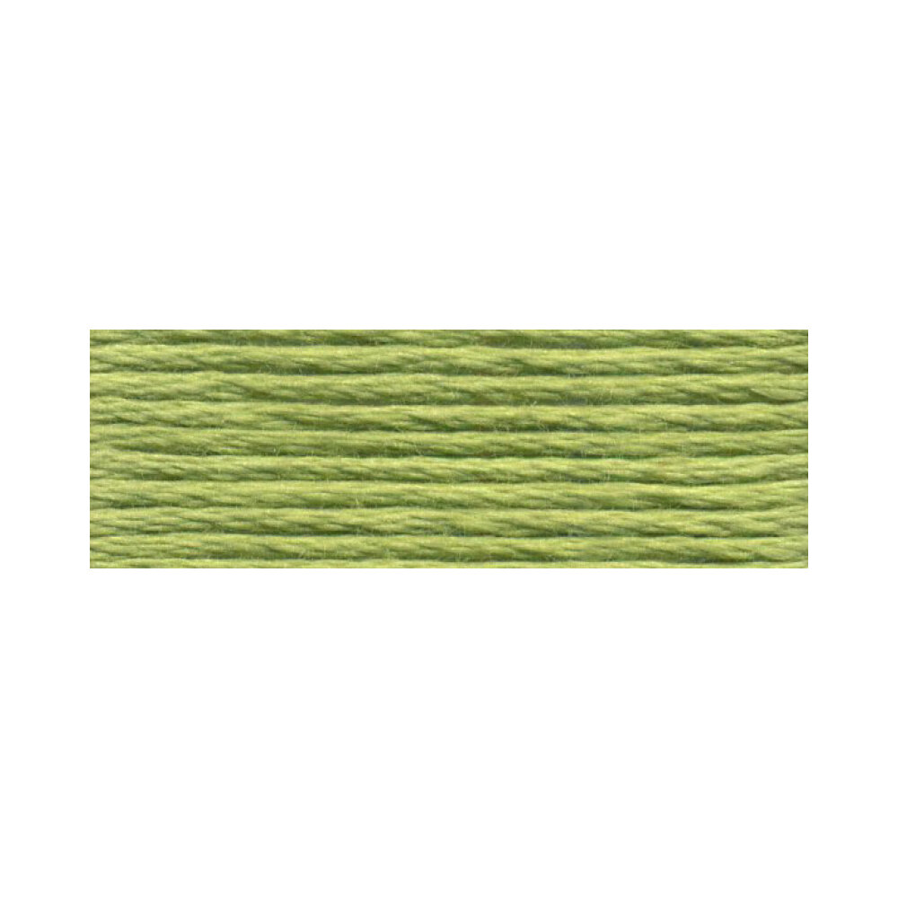Мулине "DMC" 100% хлопок 8 м №3348 св. св. зелёный