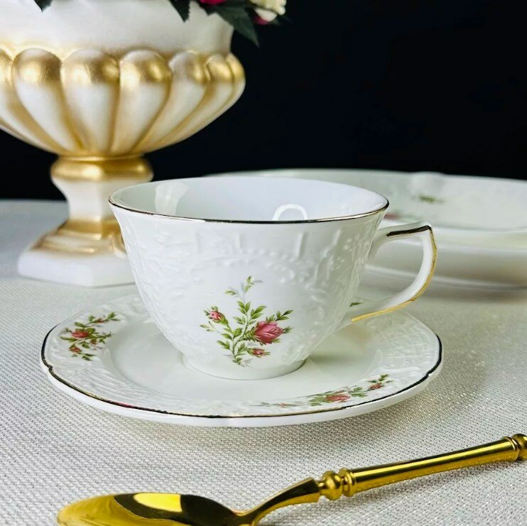 Чайный набор 12пр. Доминика Фарфор 205-385 118-205-385