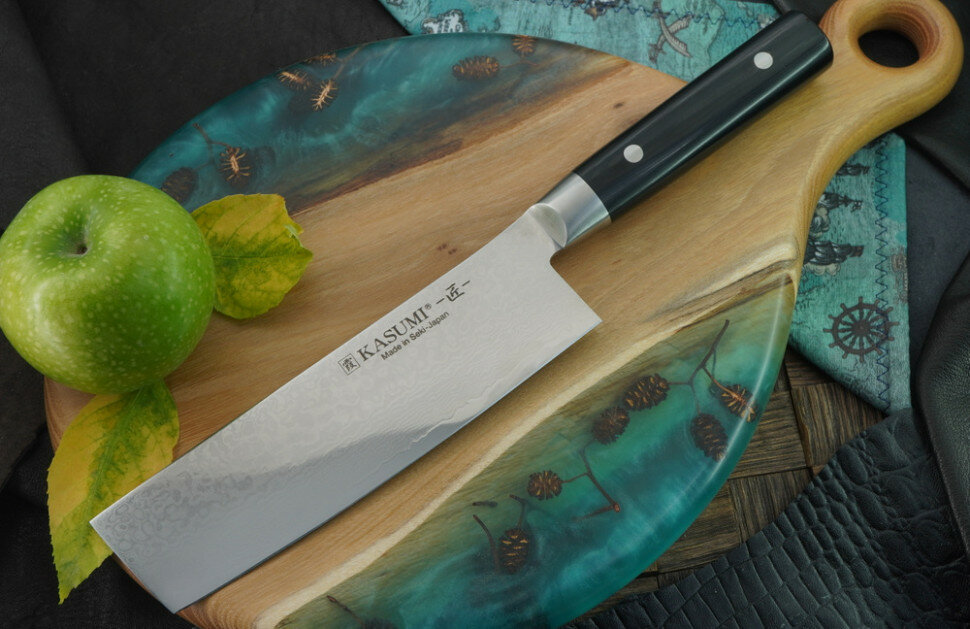 Кухонный нож Kasumi Masterpiece Nakiri 170 мм 94017