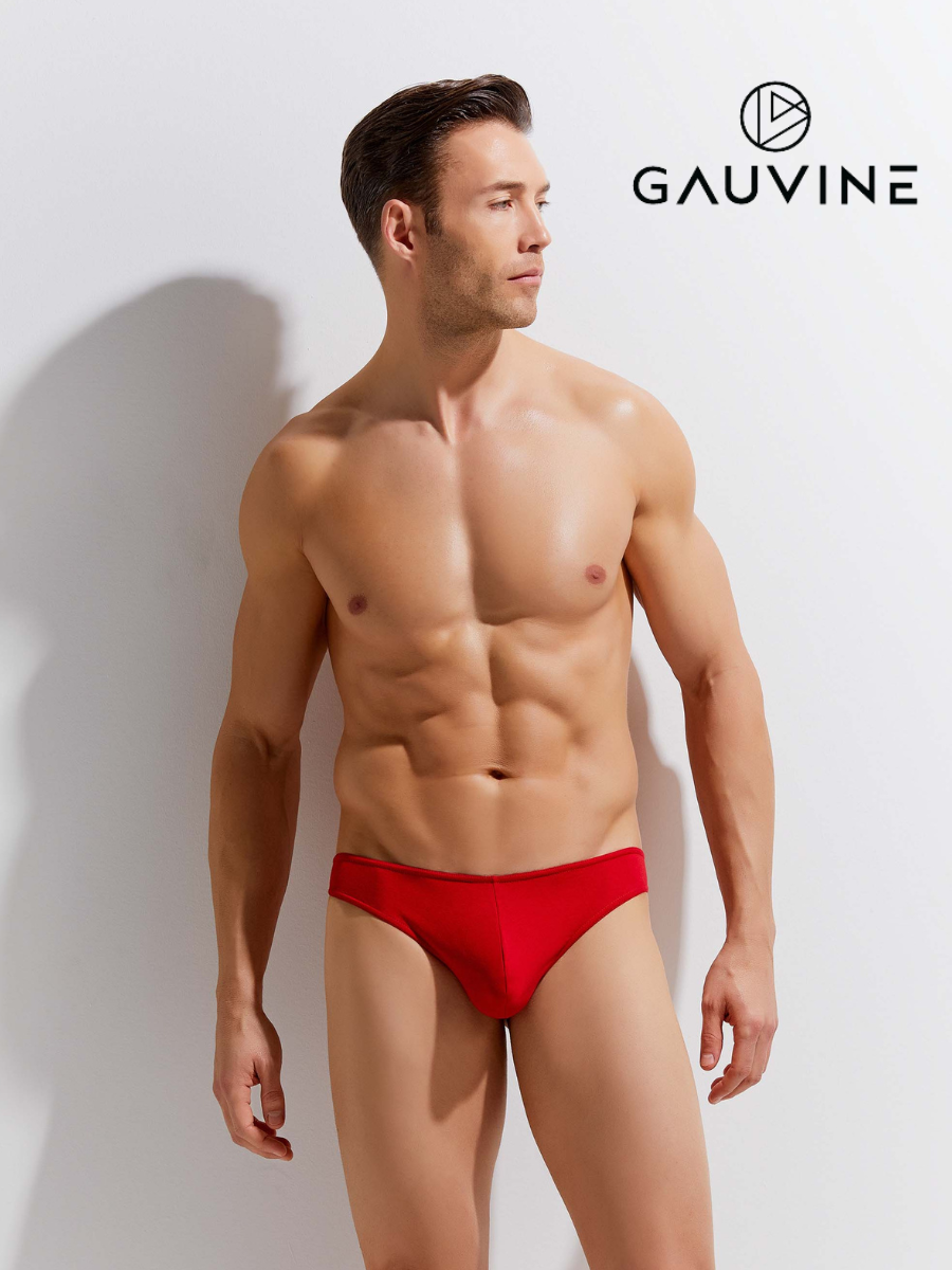 Мужские трусы тонги красные GAUVINE 1000 S (44)