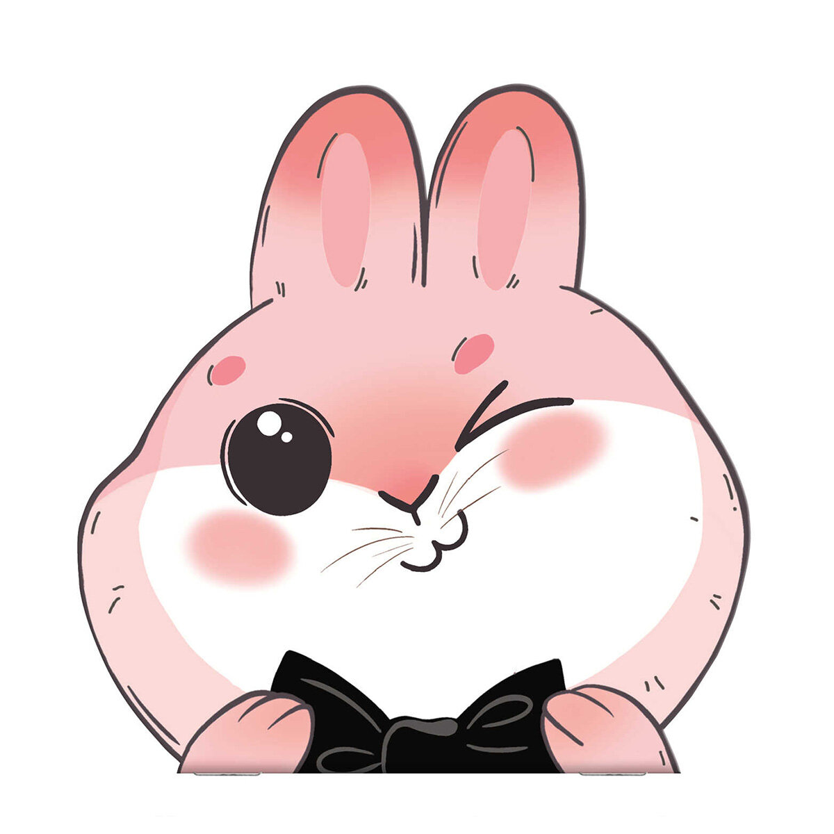 Феникс Блокнот 120х117 мм карманный, 30 листов без линовки, дизайн Зайчик, 64494-FW79