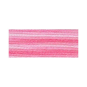 Мулине "DMC" Variation меланж 100% хлопок 8 м №4180 розовый