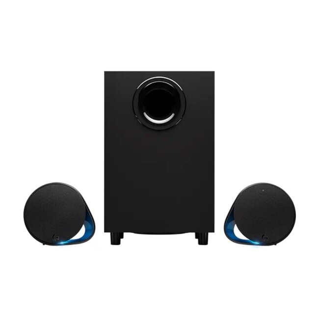 Акустика Logitech G G560 Black, 2.1, 240Вт, фазоинверторный тип, Bluetooth, USB, 3 колонки