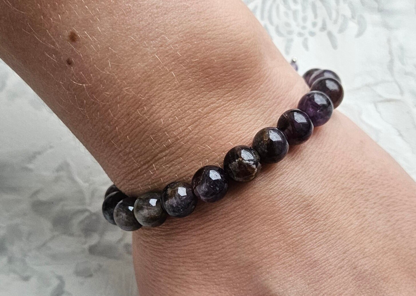 Браслет, аметист