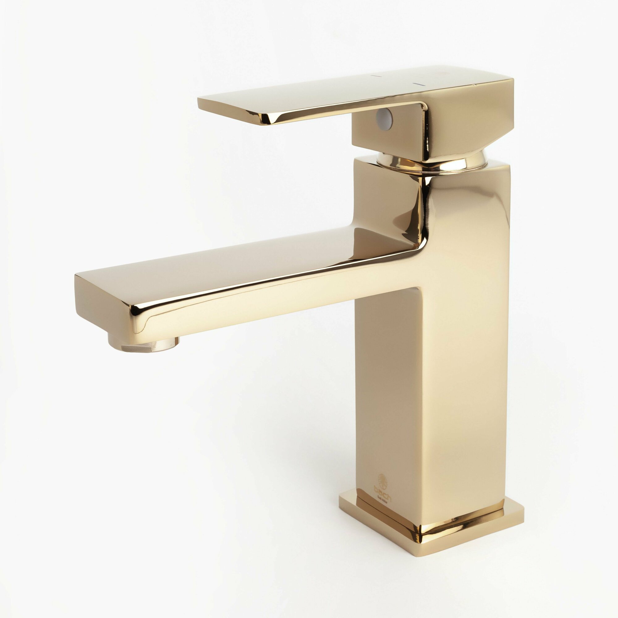 Смеситель для раковины на гайку BACH. Цвет Золото Арт. 84110106J Код 12973 / 12973