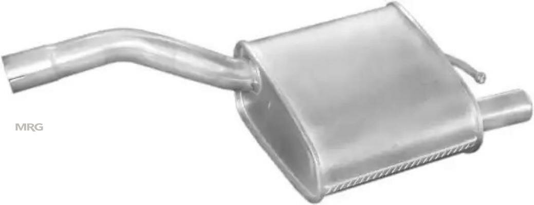 Глушитель задняя часть Polmostrow арт. 08611