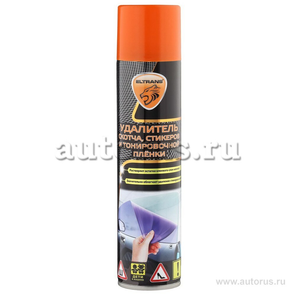 Удалитель скотча, стикеров и тонировочной пленки 400 мл eltrans el-0707.04 аэрозоль eltrans el-0707.04