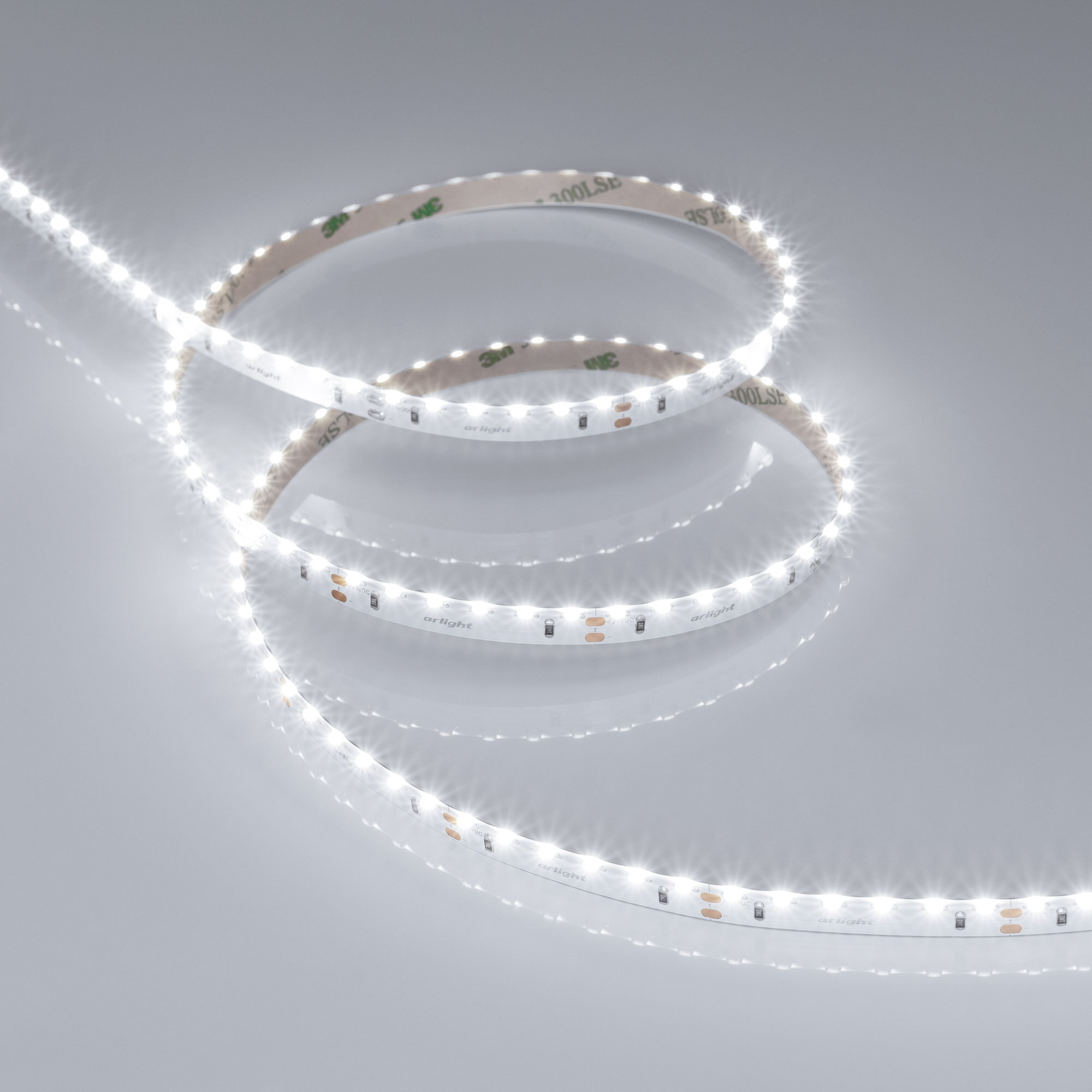 Лента светодиодная Arlight Лента RS-S120-8mm 24V White6000 (9.6 W/m, IP20, 3014, 5m) (Arlight, боковое свечение), 5м