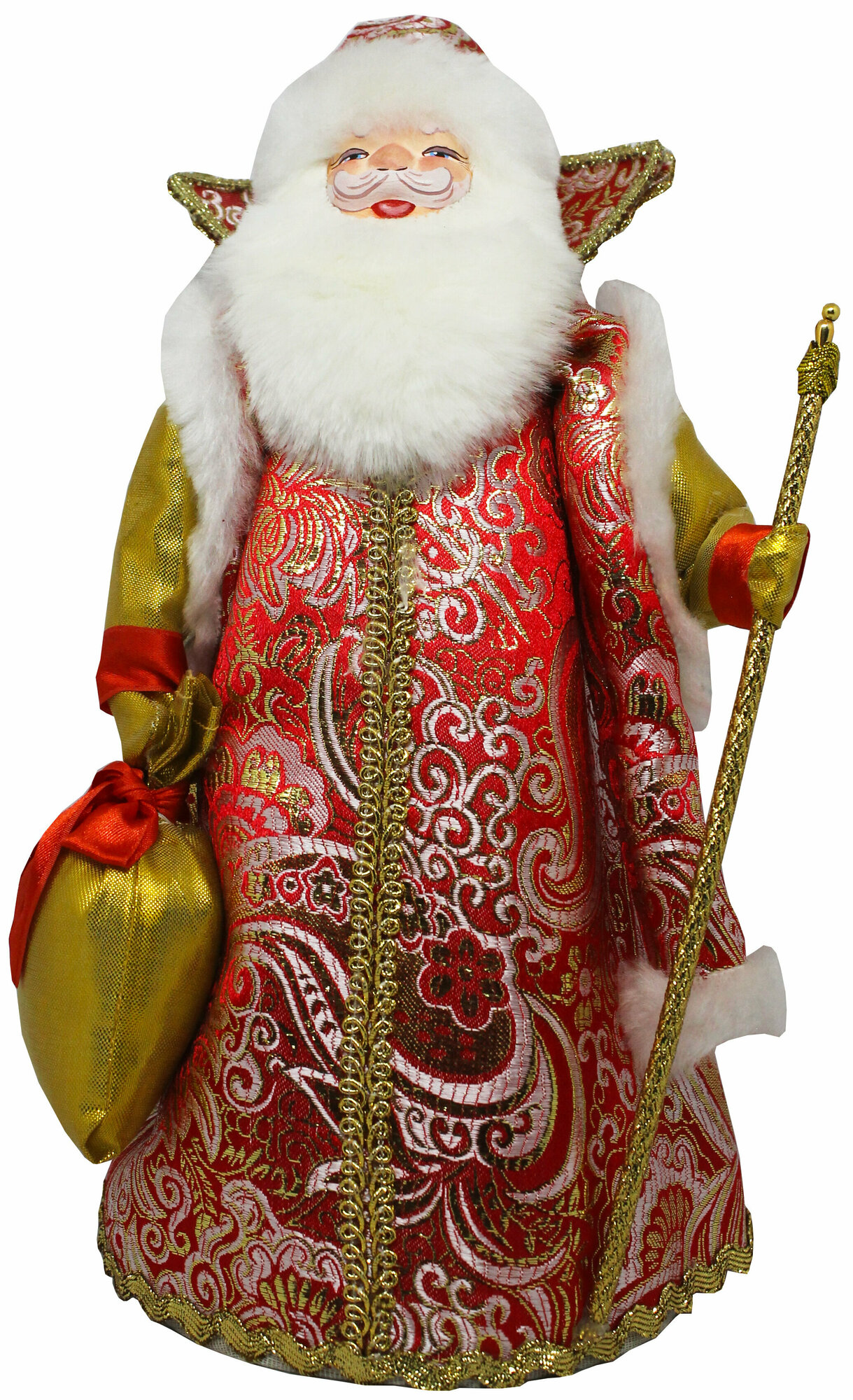 Русский Дед Мороз в красной шубе