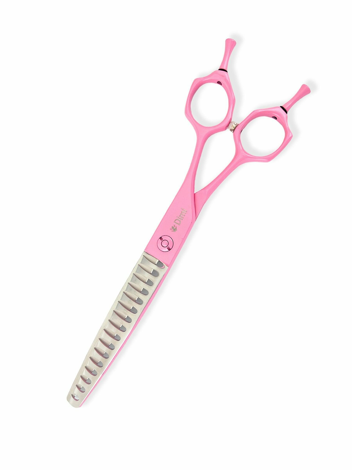 Ножницы шанкеры прямые для груминга собак стрижки животных Dimi Pink Cobalt CM-7016PK