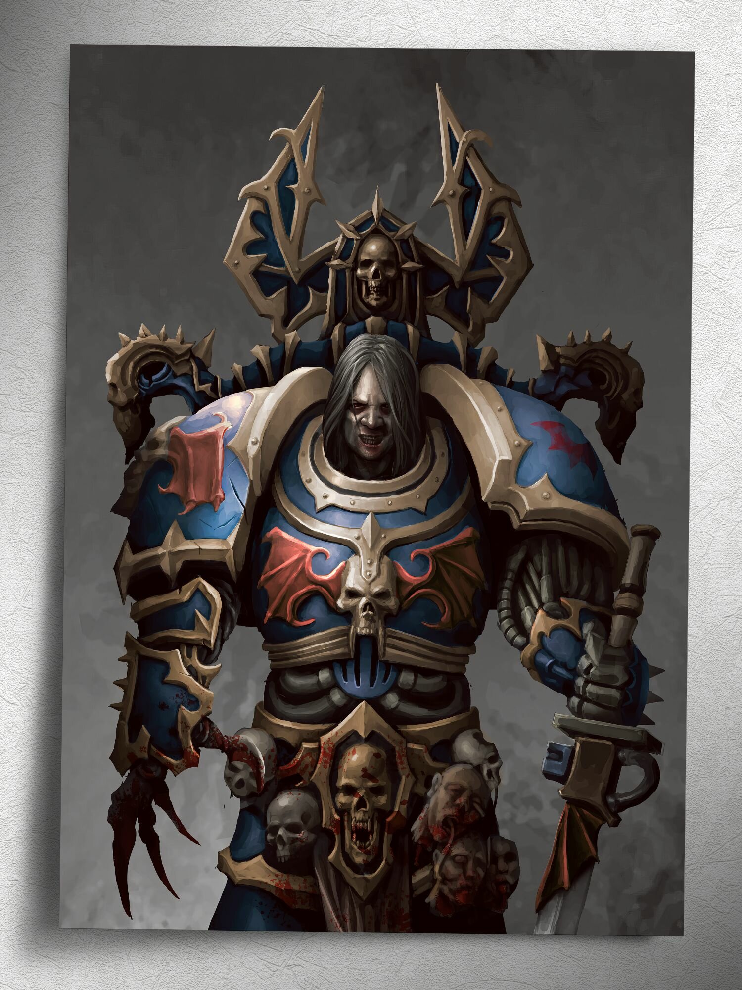 Постер: Из легиона Повелителей Ночи (Хаос, Вархаммер 40000, Warhammer)