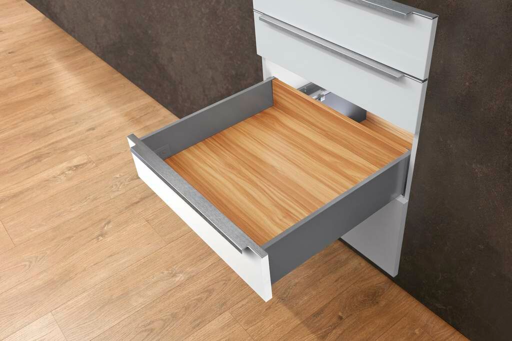 Комплект ящика Magic Star Plus длина 500 мм. высота 126 мм с доводчиком. белый