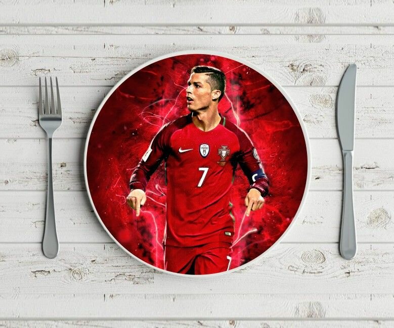 Тарелка Криштиану Роналду, Cristiano Ronaldo №9